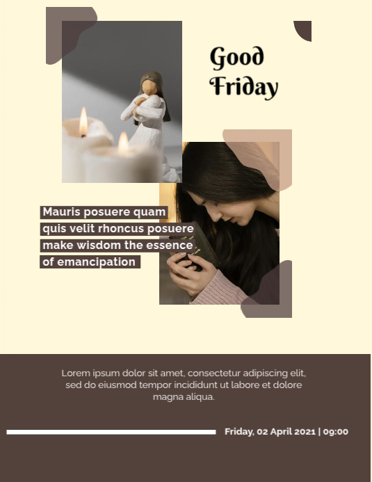 Copy of Good Friday Flyer Ads | PosterMyWall