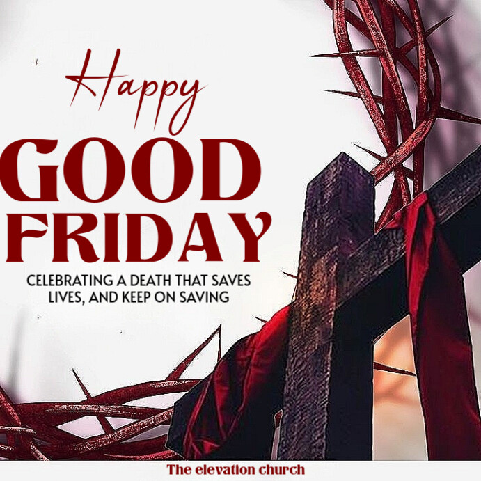 Good Friday flyer Template | PosterMyWall