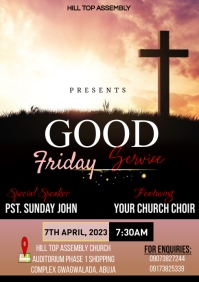 Good Friday Template | PosterMyWall
