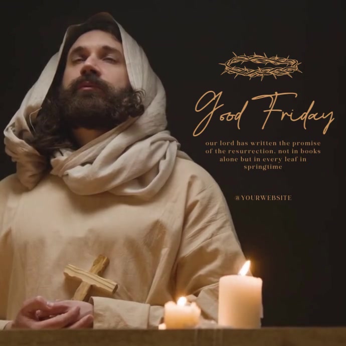 Plantilla de Good Friday IG Post | PosterMyWall