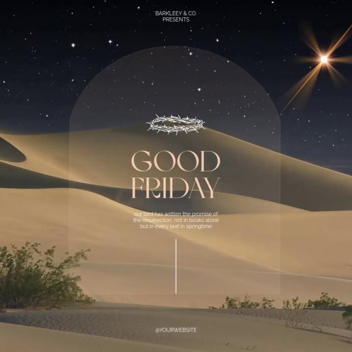 Good Friday IG Post Template | PosterMyWall
