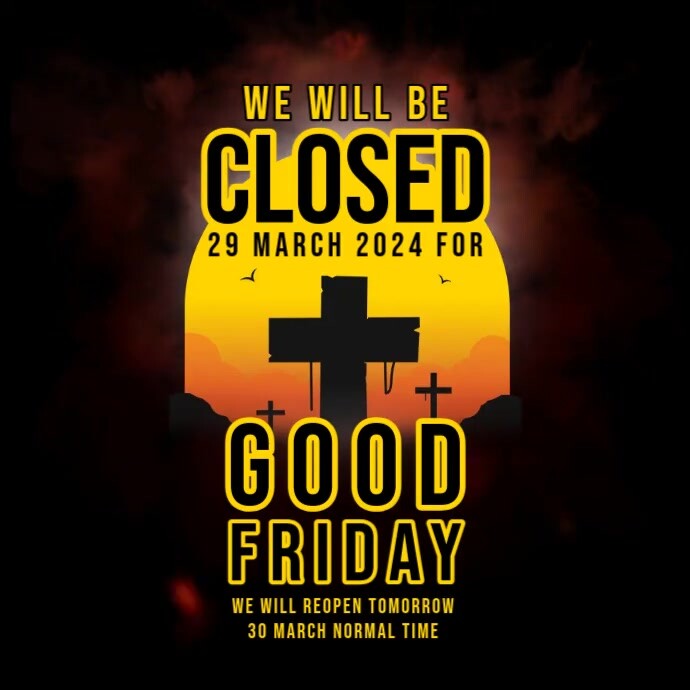 Good Friday IG Video Post Template | PosterMyWall