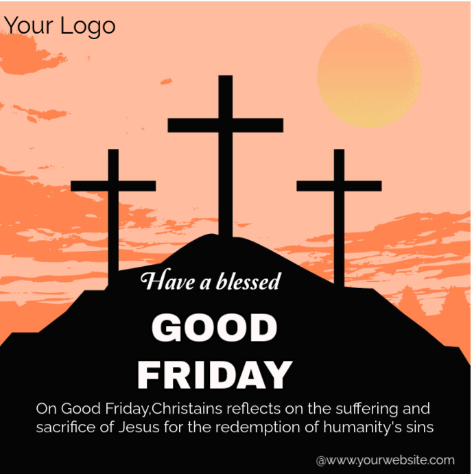 Good Friday Instagram Post Template | PosterMyWall