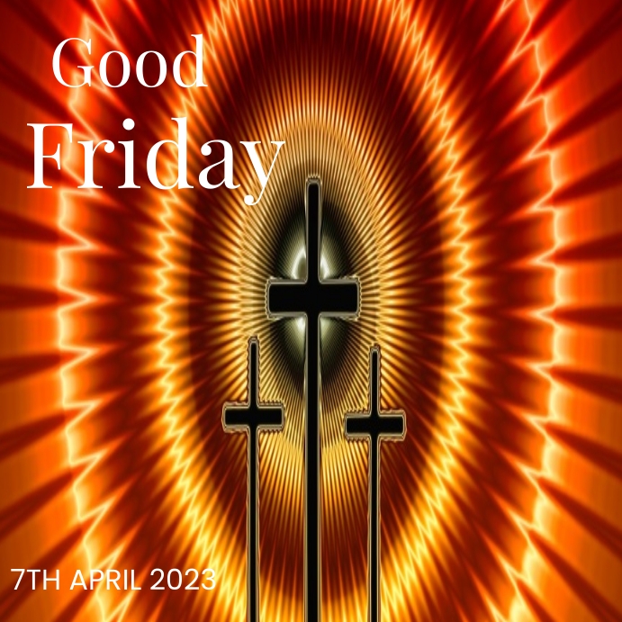 Plantilla de Good Friday Instagram post | PosterMyWall