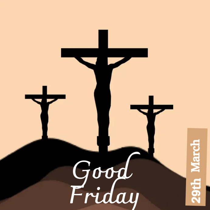 Good Friday post Template | PosterMyWall