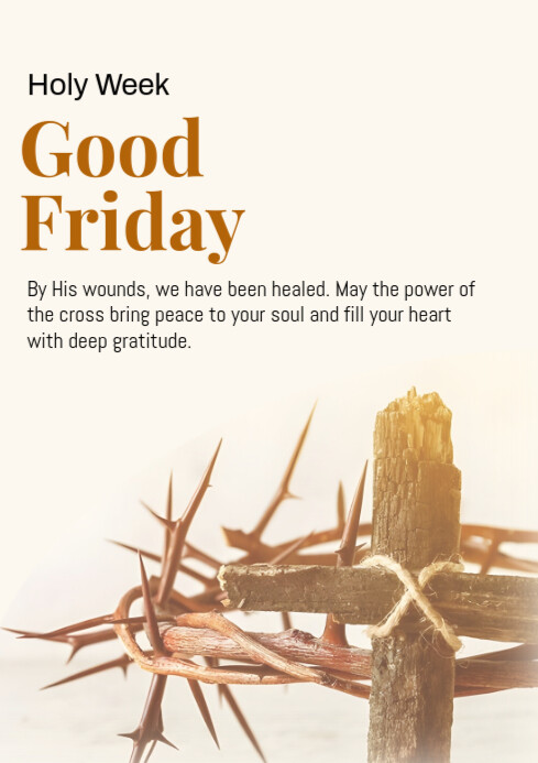 Copy of Good Friday Post | PosterMyWall