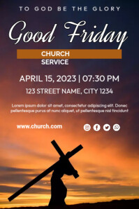 Good Friday Poster Template | PosterMyWall