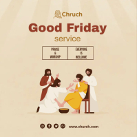 Good Friday Poster ADS Template | PosterMyWall