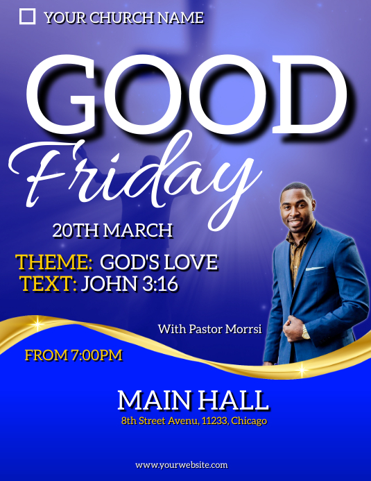 good friday poster Template | PosterMyWall