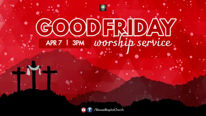 good friday poster Template | PosterMyWall