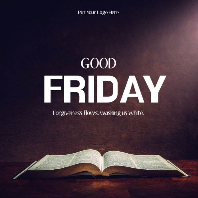 Good Friday Poster Template | PosterMyWall