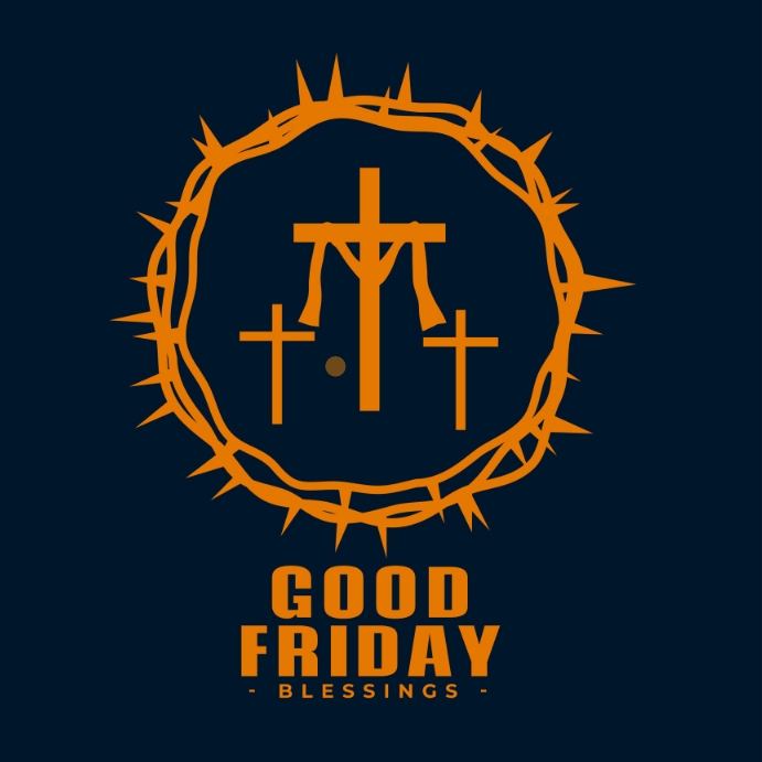 Good Friday poster design template | PosterMyWall