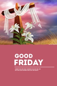 Good Friday Poster Template | PosterMyWall
