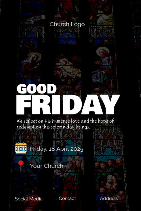 Good Friday Poster Template | PosterMyWall