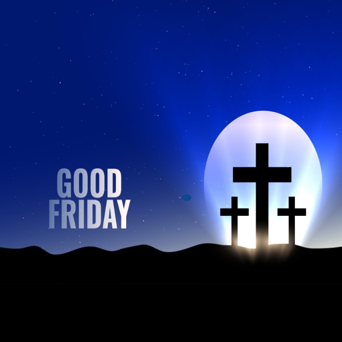 Good Friday poster design template | PosterMyWall