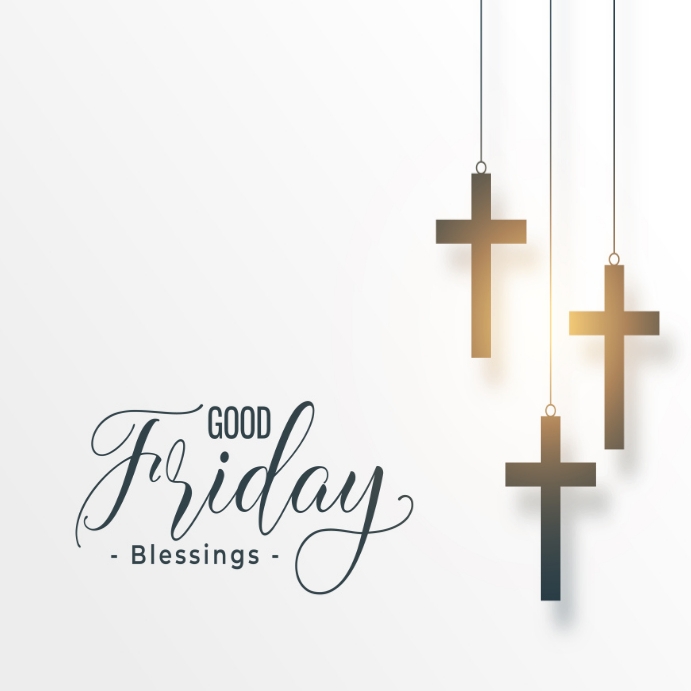 Good Friday poster design template | PosterMyWall