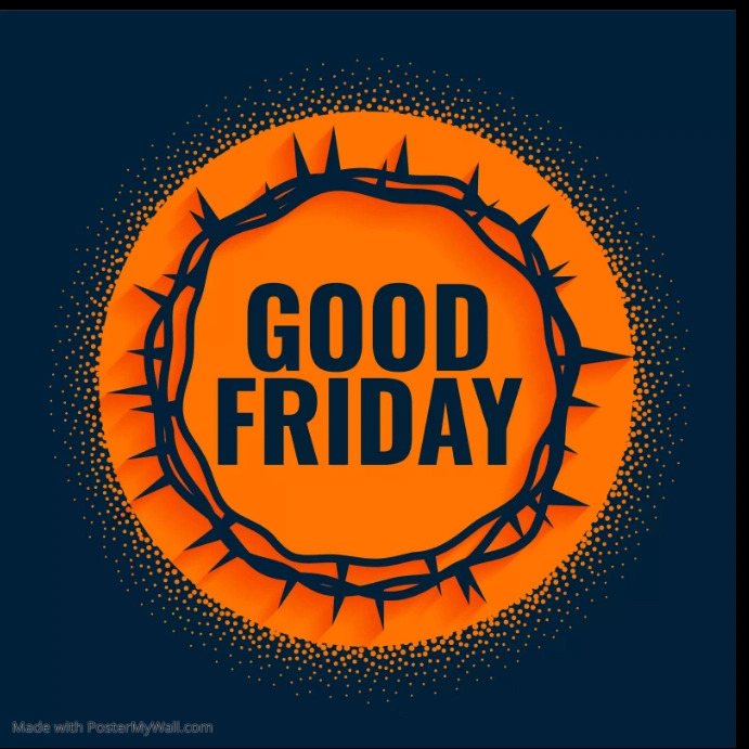 Copy of Good Friday poster design template | PosterMyWall