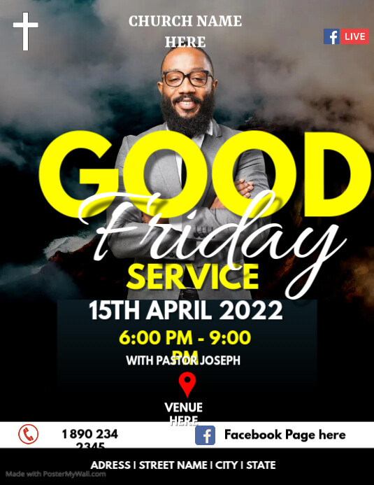 Copy of Good Friday poster | PosterMyWall
