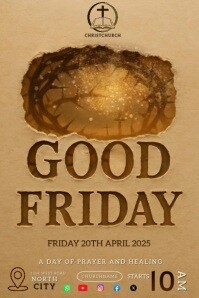 Good Friday poster Template | PosterMyWall