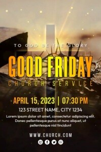 Good Friday Poster Template | PosterMyWall