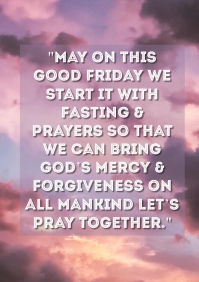 GOOD FRIDAY QUOTE TEMPLATE | PosterMyWall