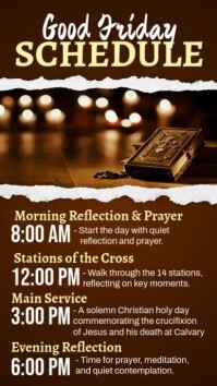Good Friday Ads Template | PosterMyWall