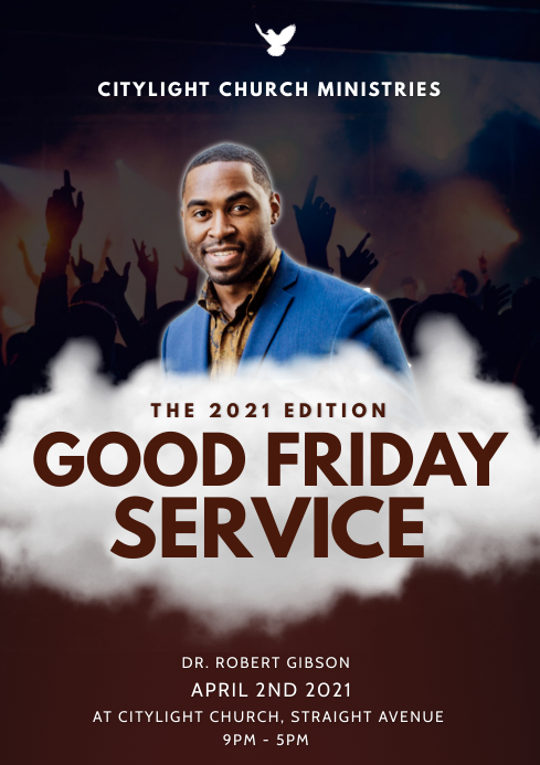 good friday service Template | PosterMyWall