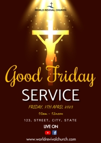 Good Friday template | PosterMyWall