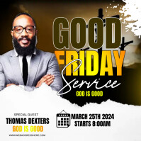 good friday service Template | PosterMyWall