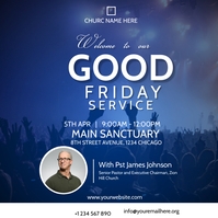 anointing service flyer Template | PosterMyWall