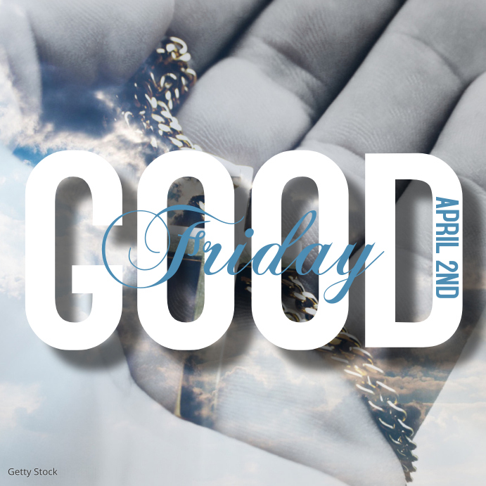 Good Friday Social Media Ad Template | PosterMyWall