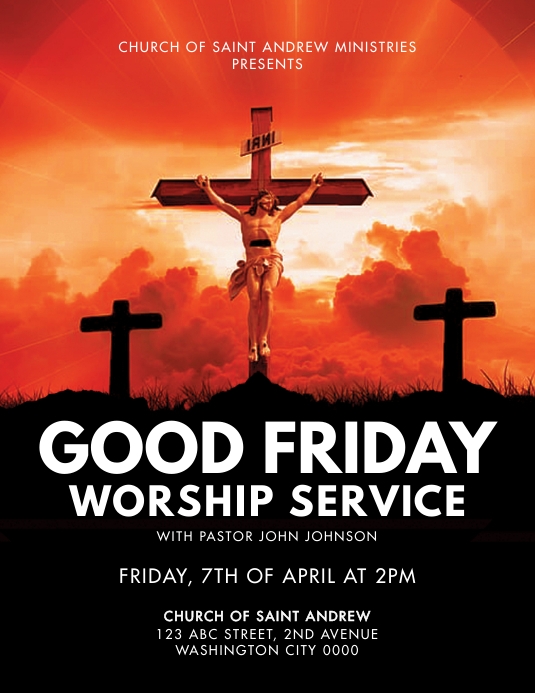 Good Friday Template | PosterMyWall