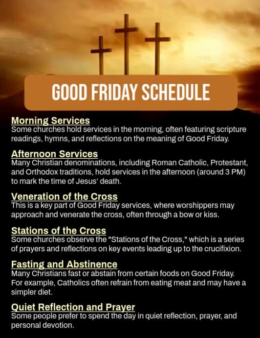 Copy of Good Friday Template | PosterMyWall