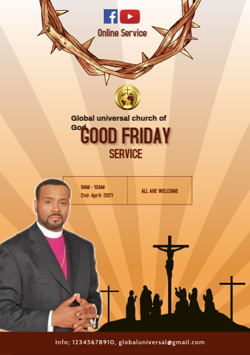 Good Friday Template | PosterMyWall