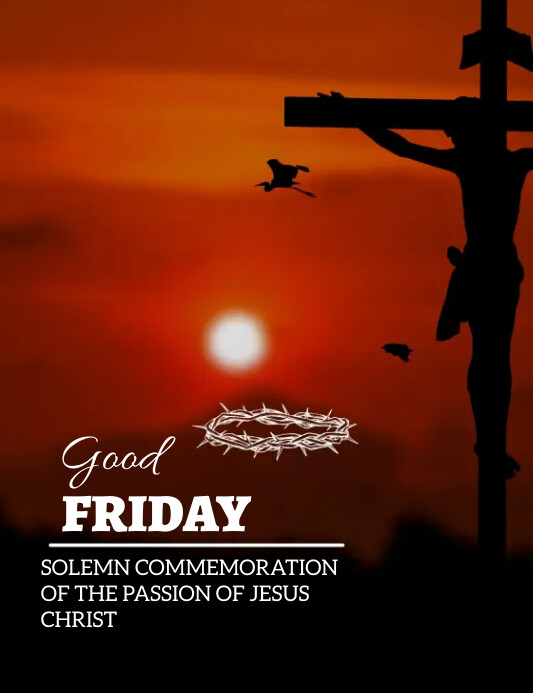 Good Friday template | PosterMyWall