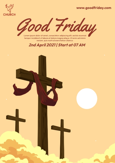 Good Friday Templates | PosterMyWall