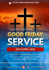 GOOD FRIDAY Template | PosterMyWall