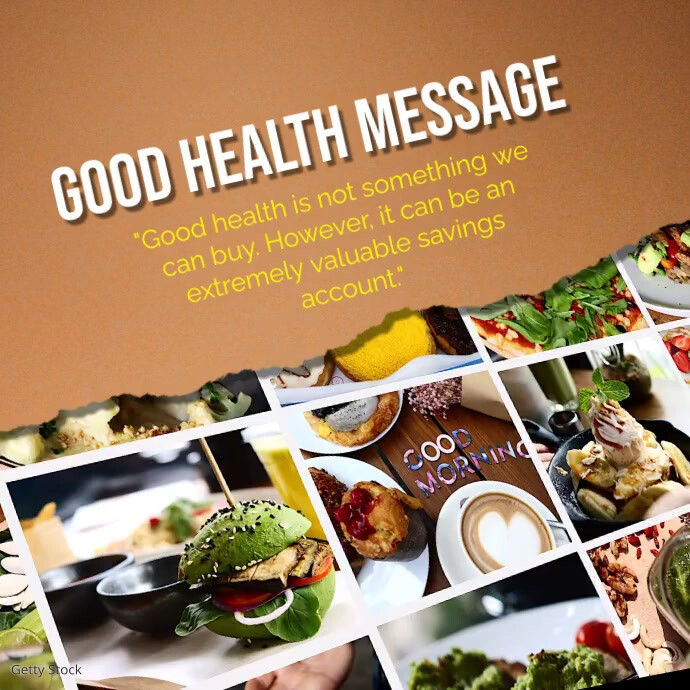 Copy of Good Health message flyers | PosterMyWall