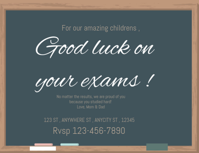 Good luck Template | PosterMyWall