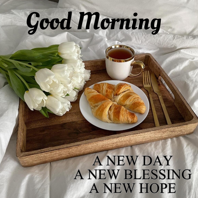 Copy of Good morning, poster | PosterMyWall