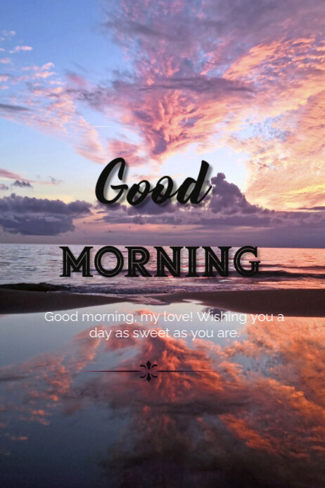 Plantilla de Good Morning 2024 | PosterMyWall