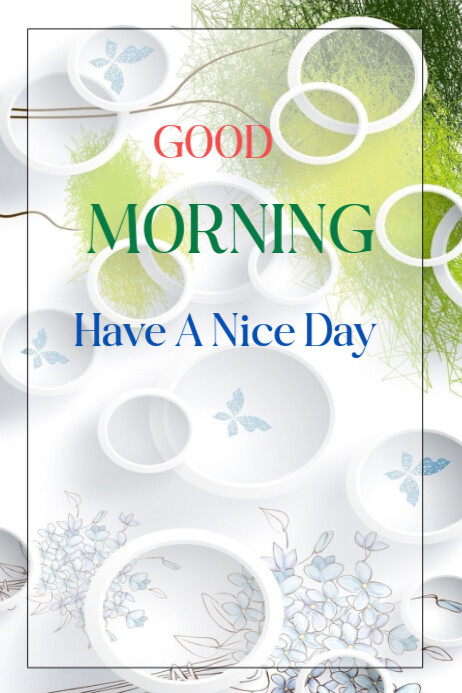 Good morning 2025 Template | PosterMyWall