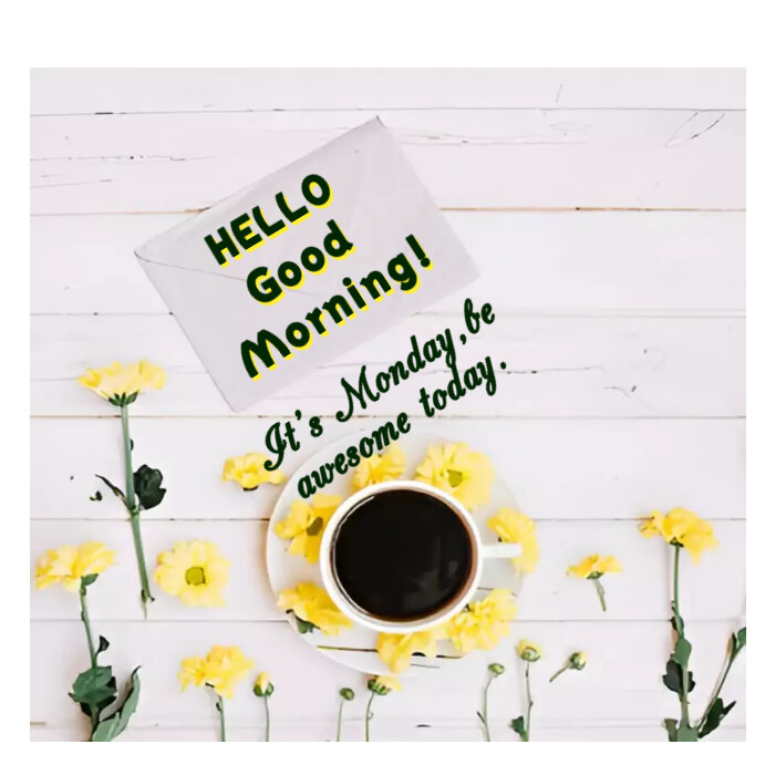 Good morning 7 Template | PosterMyWall
