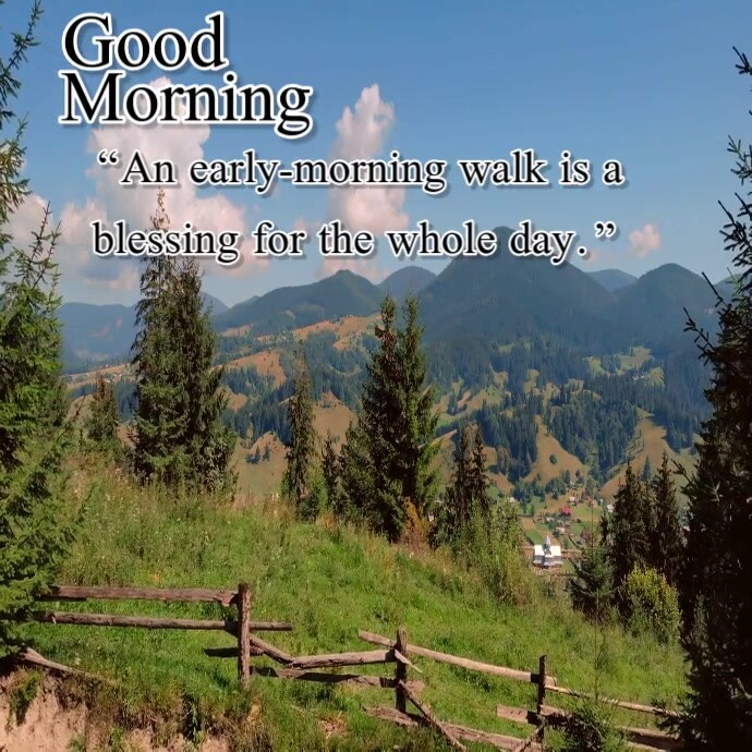 Good Morning Animated video Templat | PosterMyWall