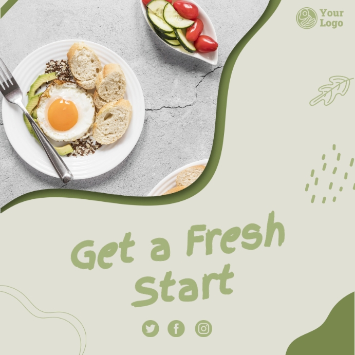 Good Morning Breakfast Template | PosterMyWall