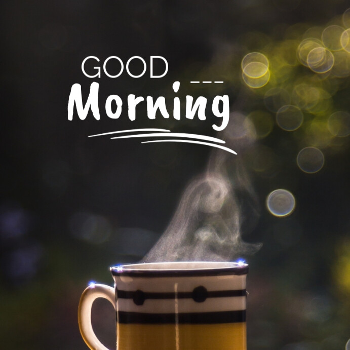 Copy of Good morning card | PosterMyWall