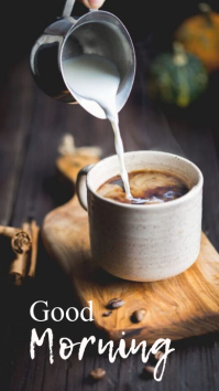 Good Morning Coffee Template | PosterMyWall