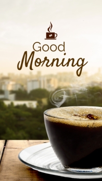 Good Morning Coffee Template | PosterMyWall