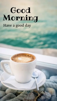 Good Morning Coffee Template | PosterMyWall