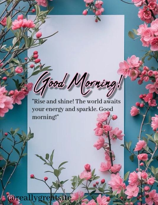 good morning Template | PosterMyWall